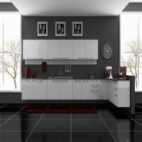 China Modular YALIG Italian Style Kitchen Cabinet with Blum Hardware and Toe Kick Accessories for sale