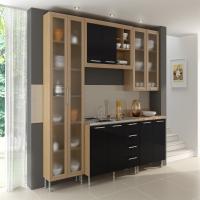 China Modular YALIG Italian Style Kitchen Cabinet with Blum Hardware and Toe Kick Accessories for sale