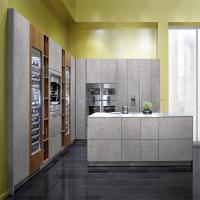 China YALIG High End Gray Plywood Kitchen Cabinet with Waterproof and Fireproof Advantage for sale