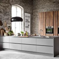 China Villa and Apartment Furniture Custom Luxury Matte Cabinets with Private Label Design for sale