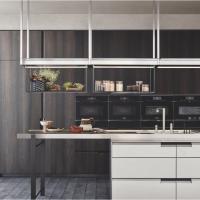 China Villa and Apartment Furniture Custom Luxury Matte Cabinets with Private Label Design for sale