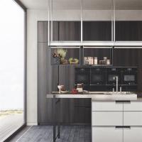 China Villa/Apartment Kitchen Organization Made Easy with YALIG Modern Cabinets and Island for sale
