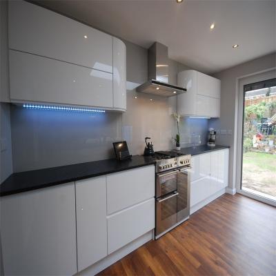 China Modular Kitchen Showcase Cabinets and Bathroom Accessories with Quartz Stone Countertop for sale
