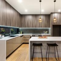 China Global Sales of Modern Italian Furniture Smart Kitchen Cabinets with Blum Hardware for sale