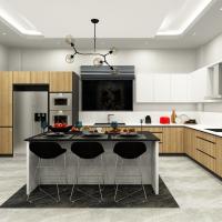 China European Style Kitchen Units Set Furniture Cabinet for Modern Kitchen Renovation for sale
