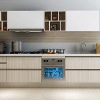 China Good-looking Italian Kitchen Cabinet Set Furniture for Villa/Apartment Door Material for sale