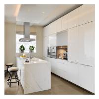 China Highly ODM/OEM Customized Veneer Color Modern Wooden Complete Luxury Kitchen Cabinets for sale