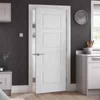 China Professional Waterproof Painting Surface Finishing MDF House Interior Wood Doors for sale