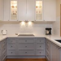 China Custom Size European Style Kitchen Wall Cabinet with Guaranteed and Modern Design for sale
