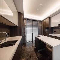 China White Wooden Cabinet Sets for Renovation of Old Kitchen Modern Design Custom Cabinets for sale