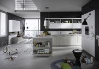China Customized Italian Furniture Complete Smart Wood Kitchen Cabinets with Veneer Finish for sale