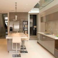 China White Cabinet Kitchen Unit Set Furniture Cabinet with Advanced Craft and HDF Door Material for sale