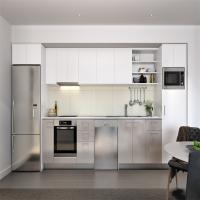 China YALIG Kitchen Cabinet Waterproof Fireproof and Durable with Drawer Basket Included for sale
