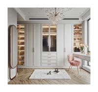 China High End Wooden MR HDF Board Customized Bedroom Wardrobe for Modern Style Requirements for sale