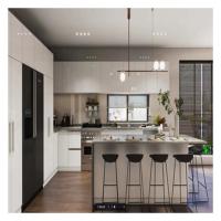 China Drawer Basket Accessories Glossy Acrylic Modern Style Kitchen Cabinets for Apartment for sale