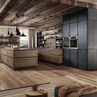 China Highly ODM/OEM Italian Furniture Smart Wooden Kitchen Cabinets for Customizable Market for sale
