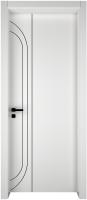 China Modern Security Interior Wooden Door Custom Waterproof Veneer Doors for Hotel Design for sale