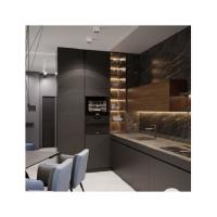 China Villa Kitchen Cabinets Waterproof Custom Smart Wood Kitchen Wall Cabinets for Kitchen for sale
