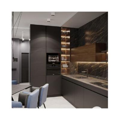China Modern Design Kitchen Cabinets Set with Customized Options and Veneer/Lacquer Finish for sale