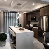 China End Villa Apartment Wooden Kitchen Furniture Cabinets Set with Waterproof Advantage for sale