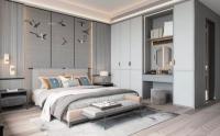 China Modern Kelen 2024 Wooden Wardrobe Closets Customized Organizer for Bedroom Cabinet for sale