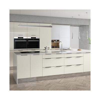China Customized Veneer Color Kitchen Cabinet with Islands from Oem in Waterproof Material for sale