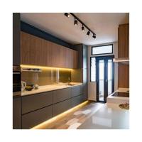 China Professional Customized Kitchen Cabinet with Lacquer Surface Treatment and Melamine Board for sale