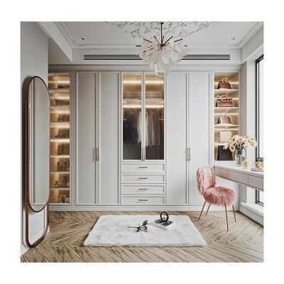 China High End Customized Wooden Closet for Waterproof Wardrobes in Bedroom Customization for sale