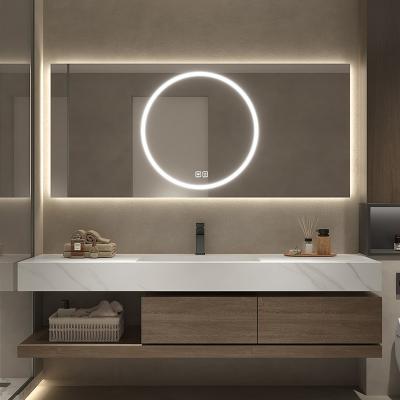China Quartz Stone Countertop European Style High End Bathroom Vanity for Luxury Bathrooms for sale