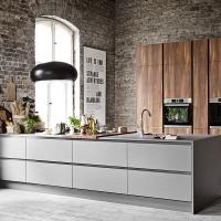 China Waterproof Fireproof Advantage Italian Style Luxury Kitchen Cabinet for Apartment Sale for sale