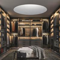China Modern Walk-in Closet Furniture end Wooden Wardrobe with Contemporary Design Style for sale