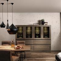 China Waterproof Kitchen Cabinet Set with Good Sales Service and Modern Design Shaker Style for sale