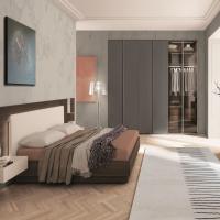 China Modern Master Wardrobe Closet European Custom Storage Bedroom Furniture for High End for sale