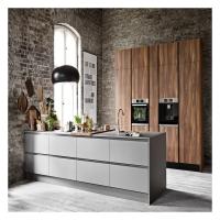 China Smart Solid Wood Lacquer Cabinets for Modular Kitchen in Contemporary Apartments for sale