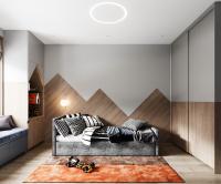 China Professional High End Wooden Children Style Wardrobe Modern Design Closet MR HDF Board for sale