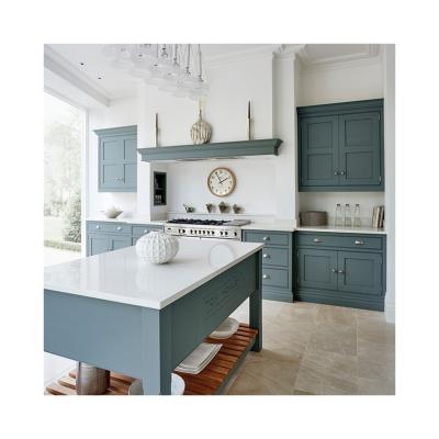 China Custom Shaker Style Wooden Kitchen Cabinets The Ultimate Solution for Villa Renovation for sale