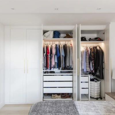 China Specific Wardrobe White Wooden Children's Bedroom Wardrobe with Luxury Design for sale