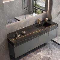 China Waterproof Bathroom Vanity Cabinets in American Style Modern Design for Your Bathroom for sale