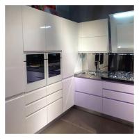 China Home Design Solid Wood High Gloss Lacquer Modular Kitchen Cabinets with Modern Style for sale