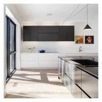 China Home Design Solid Wood High Gloss Lacquer Modular Kitchen Cabinets with Modern Style for sale