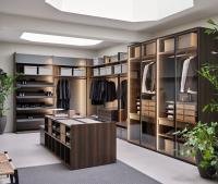 China Pop Style Luxury Custom Storage Bedroom Wardrobe in Modern Design with PANEL Wood Style for sale