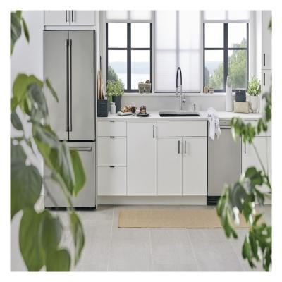 China Artificial Quartz Countertop High End Kitchen Cabinet for Luxurious Apartment Living for sale
