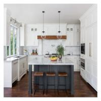 China Apartment Kitchen Cabinet with Customized Ral Color and Professional CAD/3D Design for sale