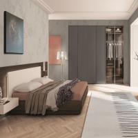China High End Custom Wooden Wardrobe Cabinet for Bedroom Modern Design Master Wardrobe for sale