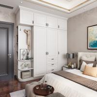 China Mail Packing Wooden Professional Bedroom Storage Wardrobe Outlet for Modern Furniture for sale