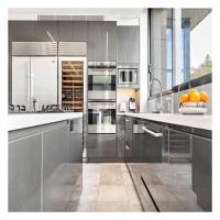China Customized Ral Color Chart and CAD/3D Freely Designed Modular Kitchen Cabinet for Home for sale