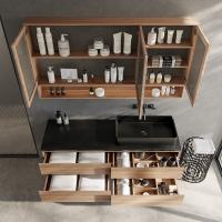China Modern Style High End Luxury Wall Mounted Custom Furniture Bathroom Vanity with Sink for sale