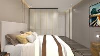 China High End Custom Waterproof Modern Design Bedroom Hotel Furniture Wardrobe Closet for sale