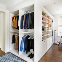 China European Style Modern Design Wall Bedroom Wardrobes NO Folded Adjustable and High End for sale