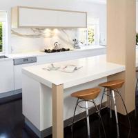 China Customized Veneer Color White PVC Kitchen Cabinet Sets for Modern Design in Market for sale